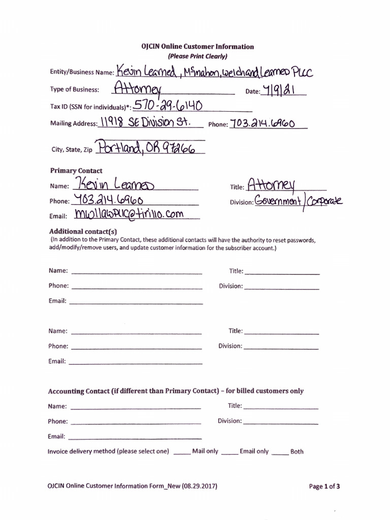 New Account Forms | PDF | Social Security (United States)