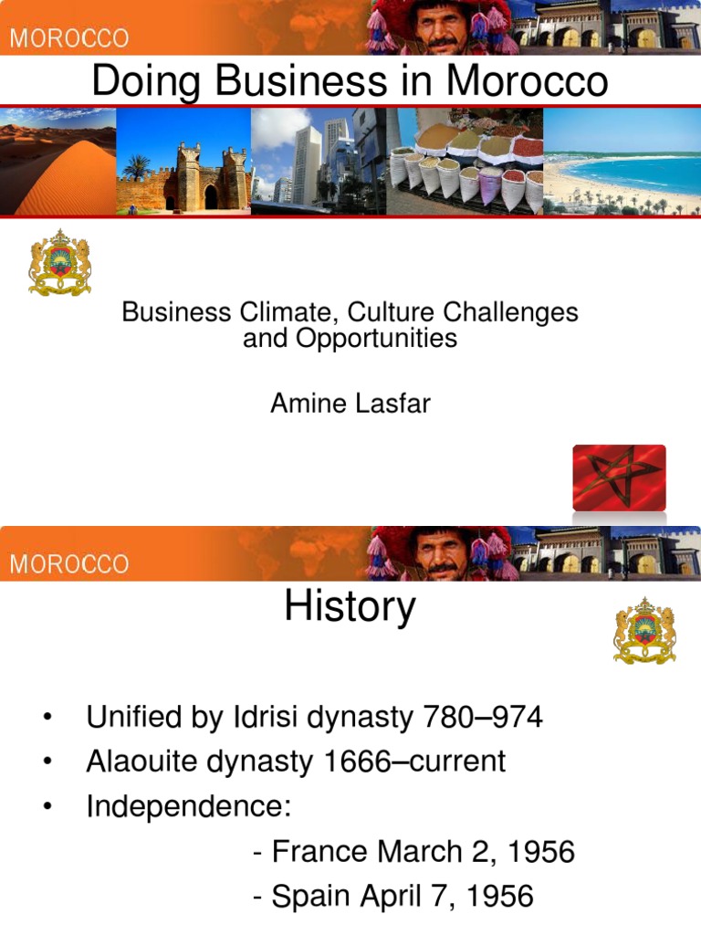 Doing Business in Morocco by Amine Lasfar | PDF | Morocco | Economies