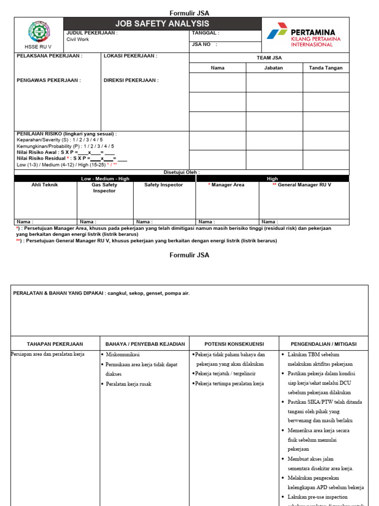 Jsa Manual Digging | PDF