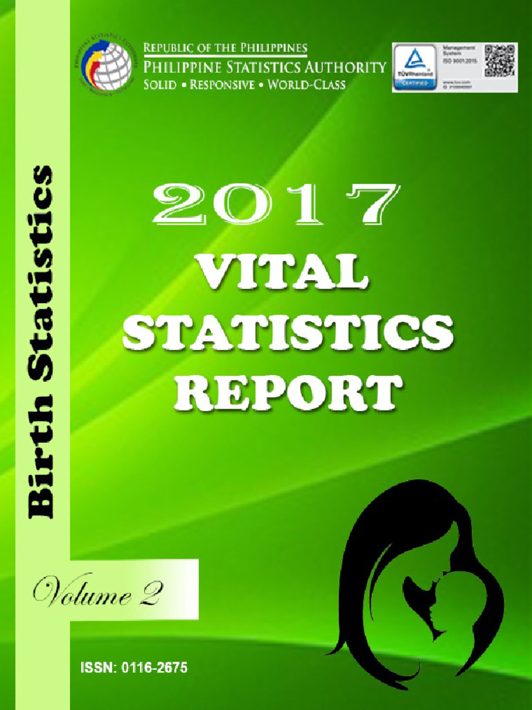 2017 Vital Statistics Report | PDF