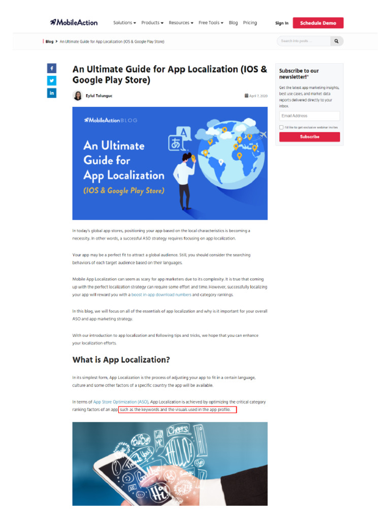 APP Localization | PDF