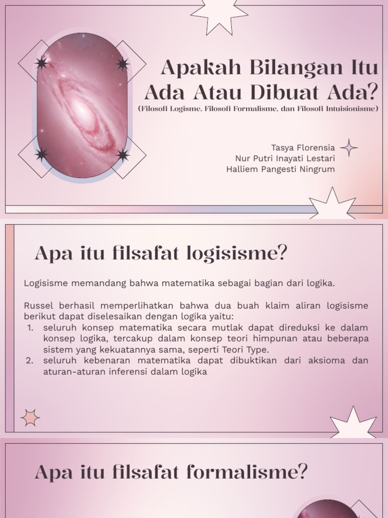 Kasus 7 - Apakah Bilangan Itu Ada Atau Dibuat Ada - PPT | PDF