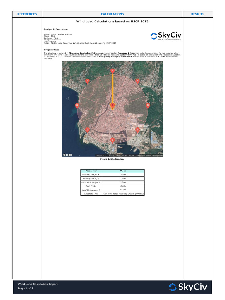 Wind Report - NSCP 2015 MWFRS | PDF | Wound | Windward And Leeward