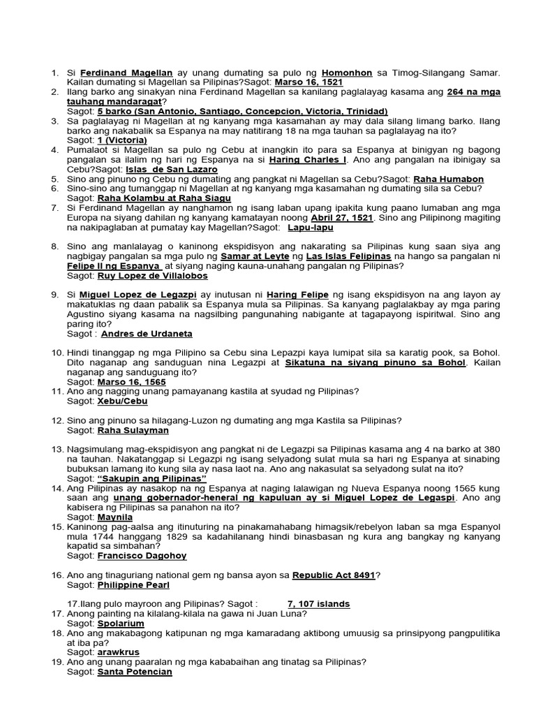 Ap Reviewer 1 2 | PDF