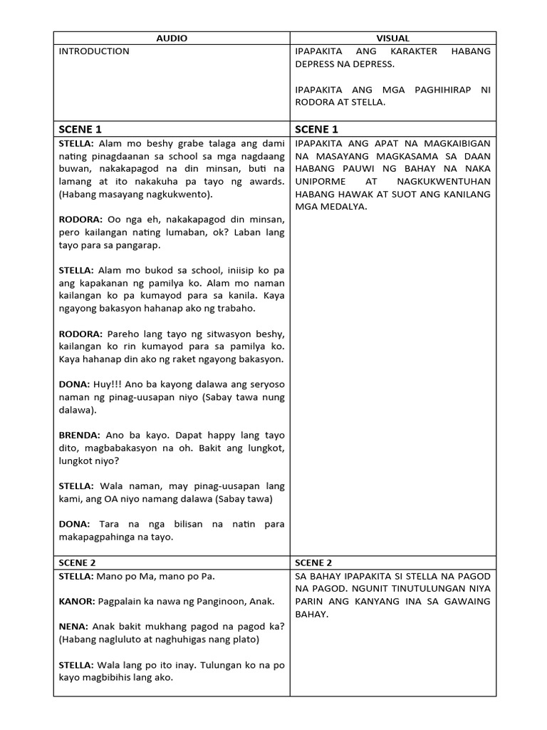 Dula Script Edited | PDF