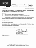 Nato Standardization Agreement | PDF | Rocket Engine | Propellant