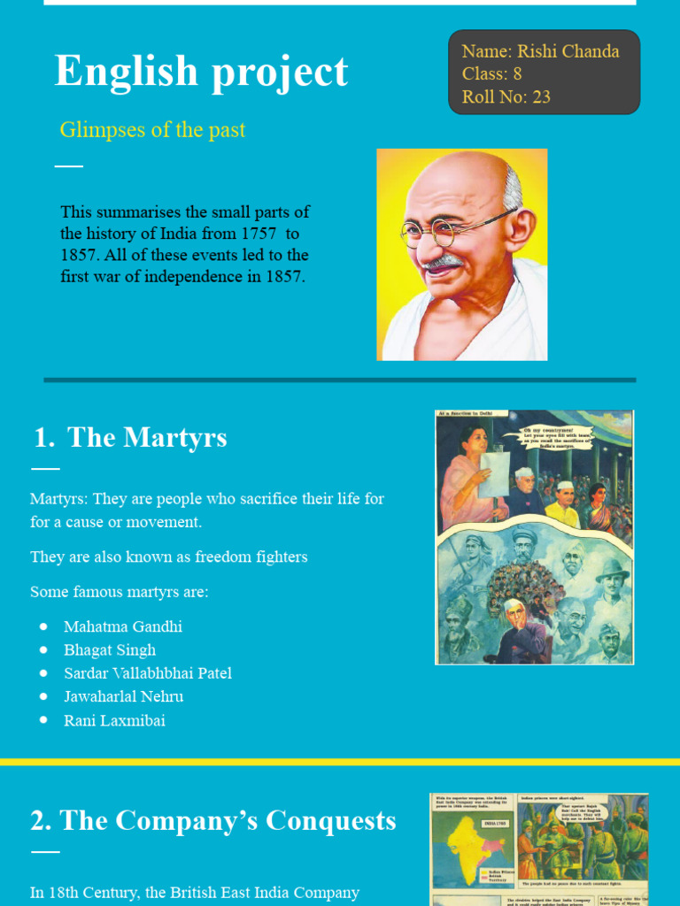 English Project - Rishi Chanda | PDF | British Raj | South Asia