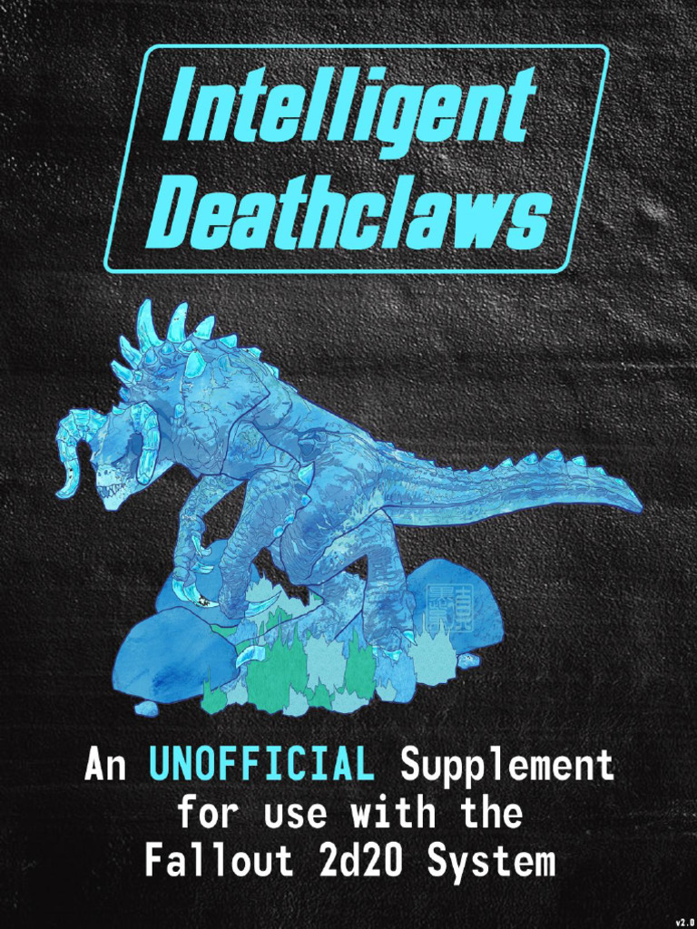 Intelligent Deathclaws - An Unofficial Supplement For Fallout 2d20 (v2 ...