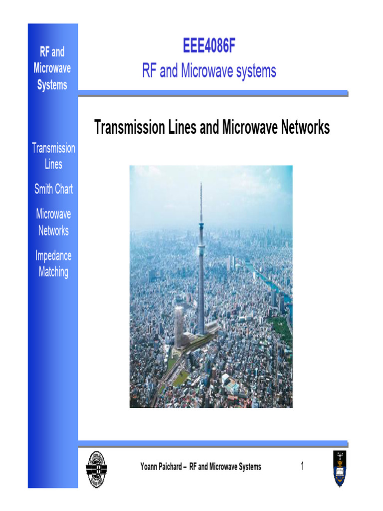Transmission Lines 3 | PDF | Transmission Line | Computer Engineering