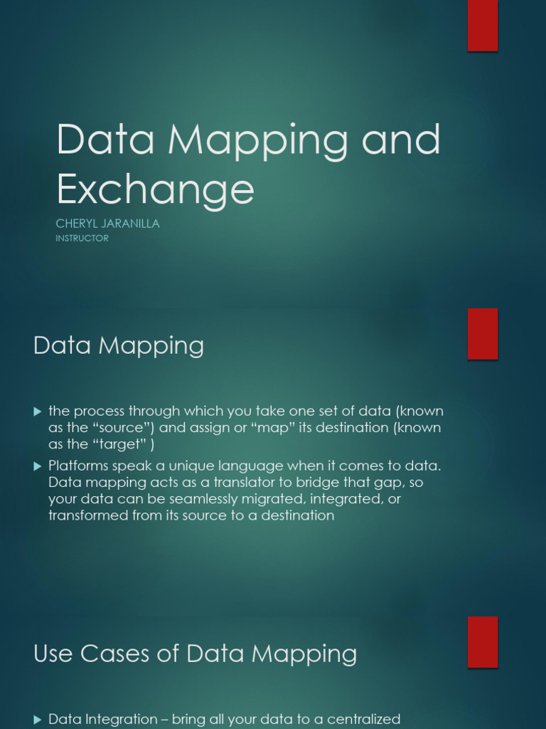 Data Mapping and Exchange | Download Free PDF | Json | Xml