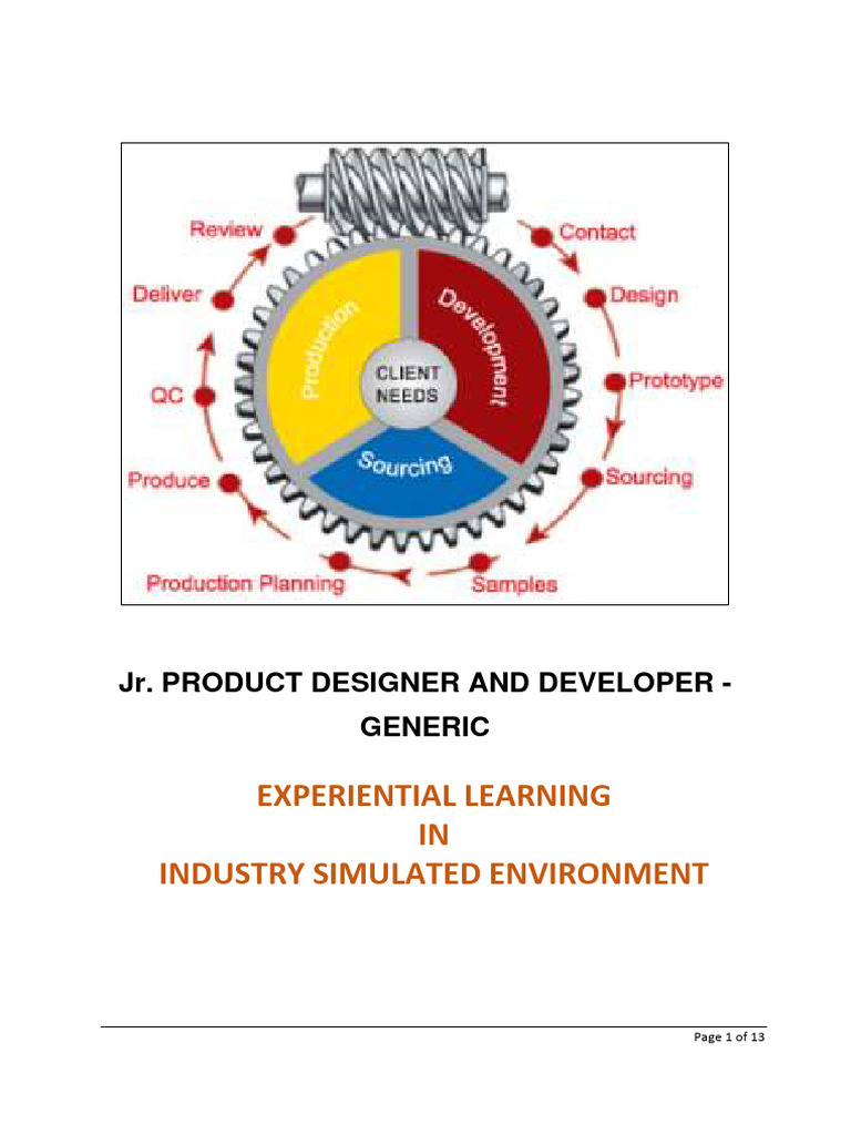 Jr. Product Design Course Overview | PDF | Computer Aided Design ...