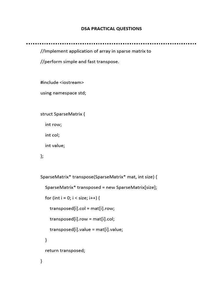 Dsa Practical Questions | PDF | Queue (Abstract Data Type) | Computer Programming