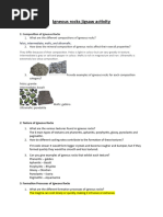 Igneous Rocks: Cooling Processes & Crystals | PDF | Igneous Rock | Rock (Geology)