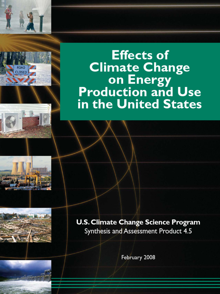 Climate Change and Energy Production | PDF | Climate Change | Natural ...