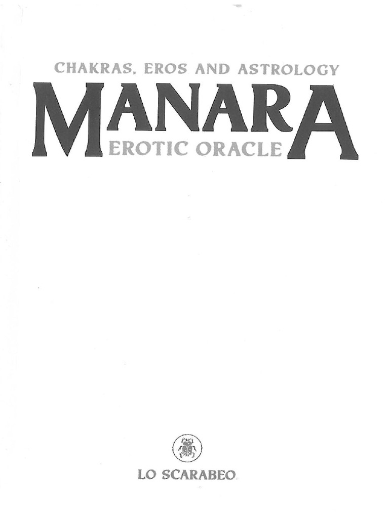 Manara Erotic Oracle | PDF