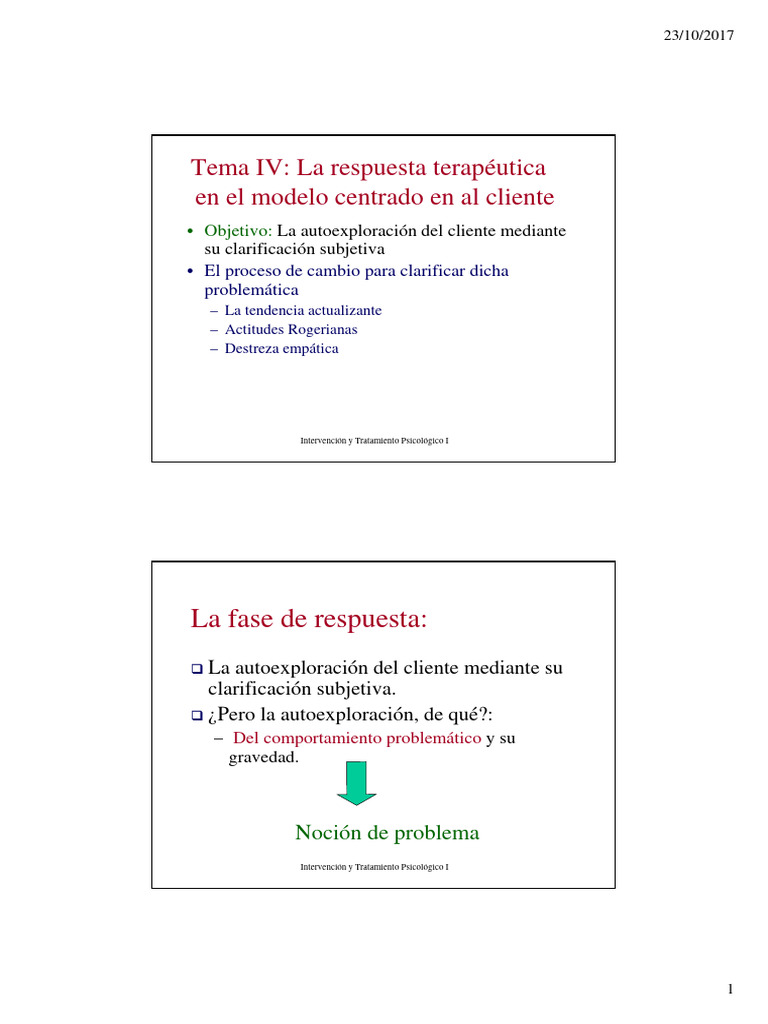 Transparencias Tema 4 (Grado) | PDF | Sicología | Empatía