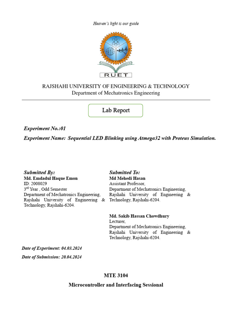 Exp 01 | Download Free PDF | Microcontroller | Office Equipment