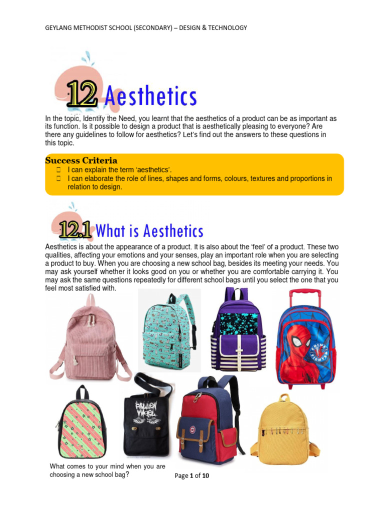 12 Aesthetics | PDF | Shape | Rectangle