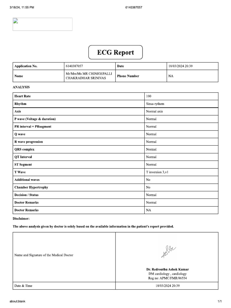 Medical Report | Download Free PDF | Glycated Hemoglobin | Medical ...