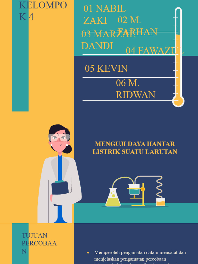 Daya Hantar Listrik Larutan | PDF