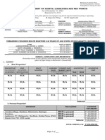 SALN Form Sample and Guidelines | PDF | Balance Sheet | Corporations