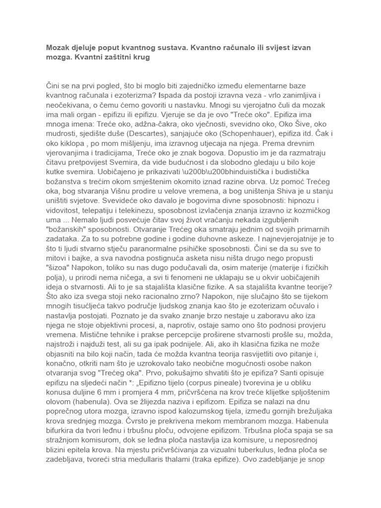 Kvantni Sistem | PDF