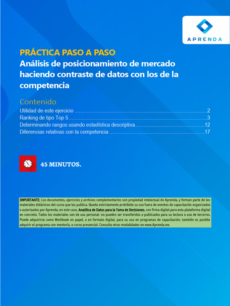 006 ADTD-40-An-lisis-de-posicionamiento-de-mercado-haciendo-contraste-de-datos | PDF | Hoja de ...