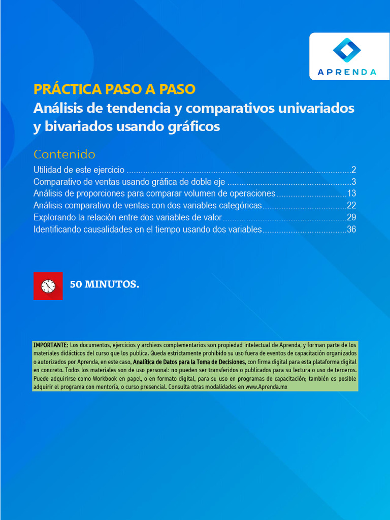 006 ADTD-51-An-lisis-de-tendencia-y-comparativos-univariados-y-bivariados | PDF | Hoja de ...