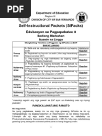 OHSP-Module-Q3 - G8 - EsP8-Aralin13-Katapatan Sa Salita at Sa Gawa - Sandigan NG Pakikipagkapwa ...