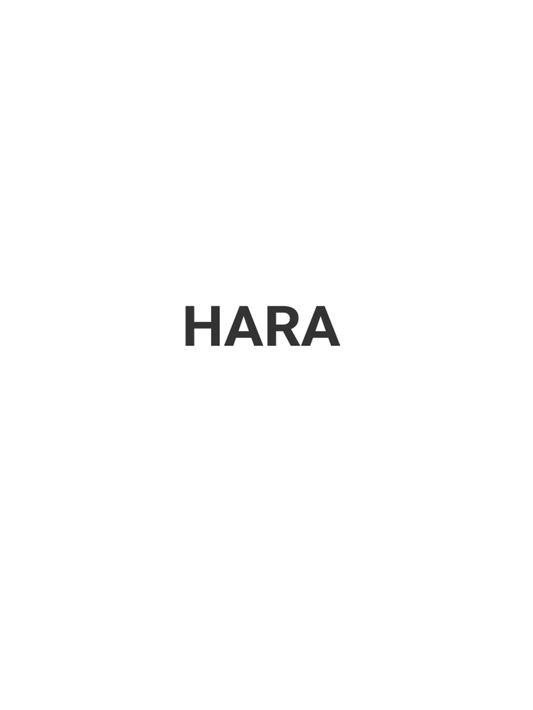 Hara | PDF