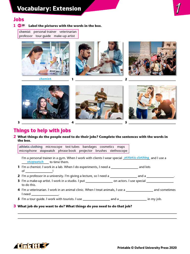 LI L3 Vocabulary Extension | PDF