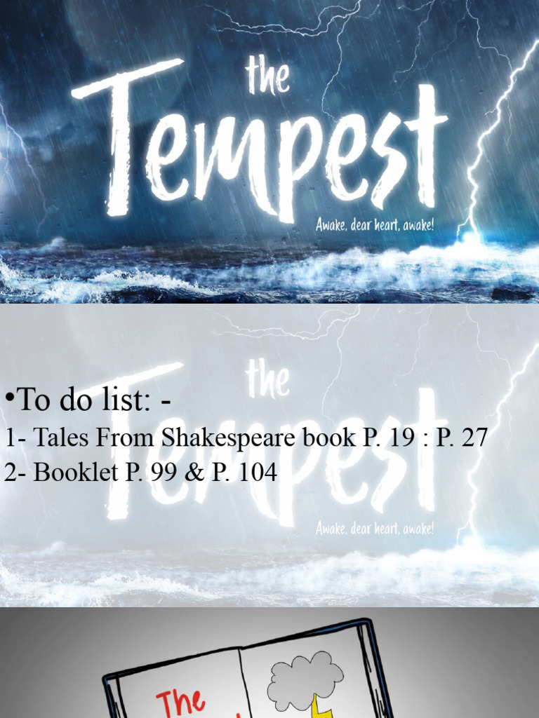 3- The Tempest A1 | PDF | The Tempest | Shakespearean Comedies