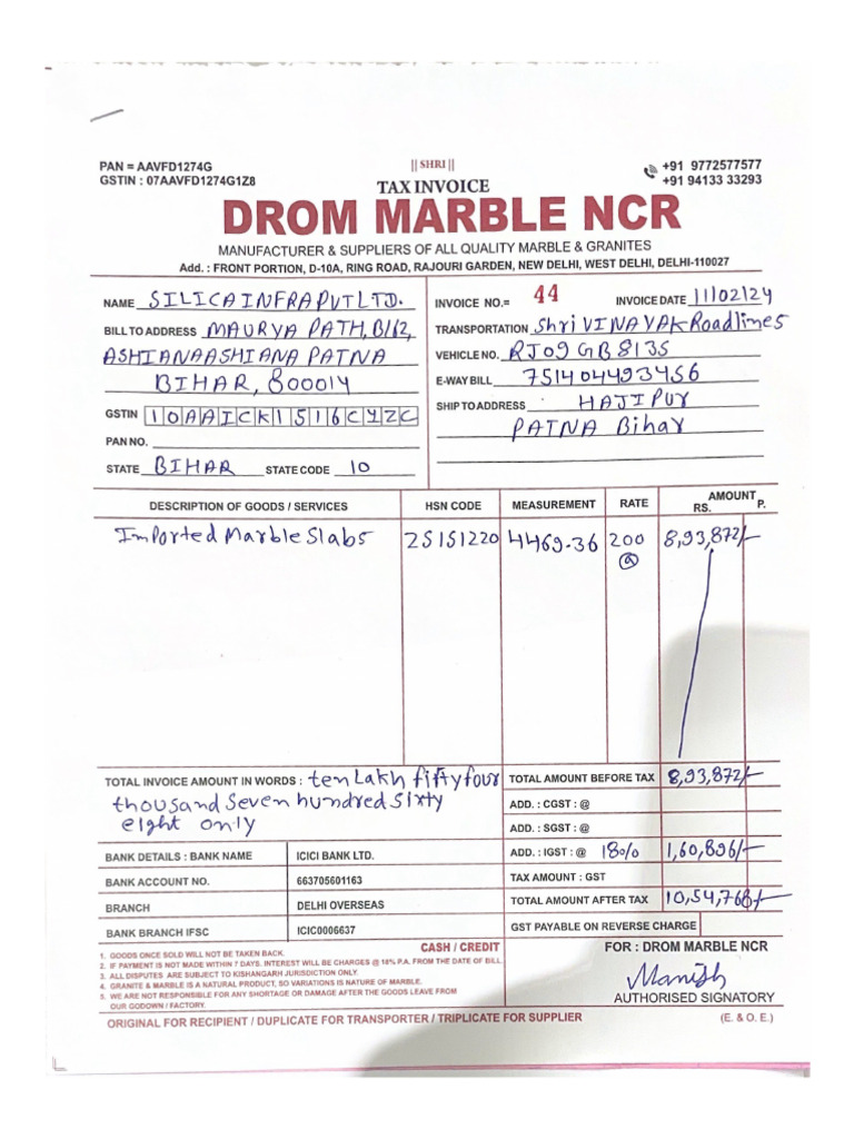 Drom Marble NCR | PDF
