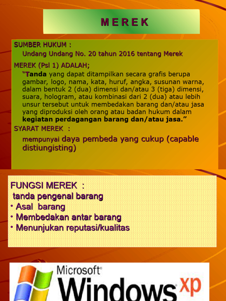 Panduan Lengkap tentang Merek di Indonesia | PDF | Ilmu Sosial