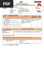 Sesion D1 PS Responsabilidades en Familia | PDF | Evaluación | Salón de clases