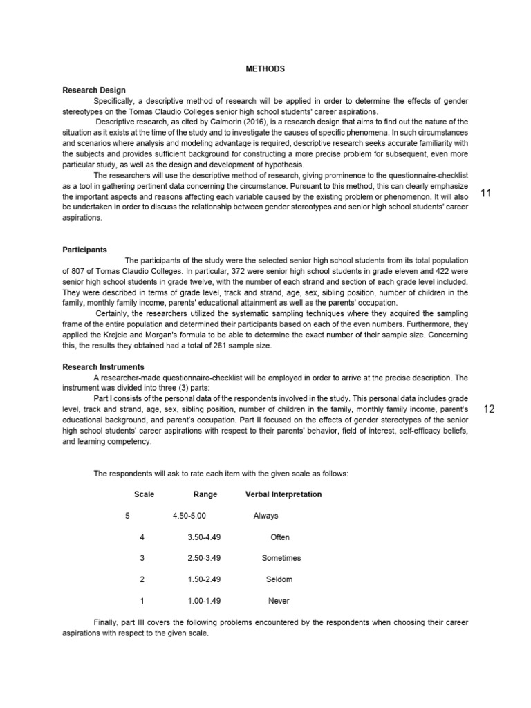 Methodology | PDF | Methodology | Sampling (Statistics)
