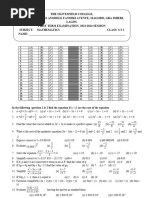 MATHS ss2 SECOND TERM | PDF | Circle | Geometric Shapes