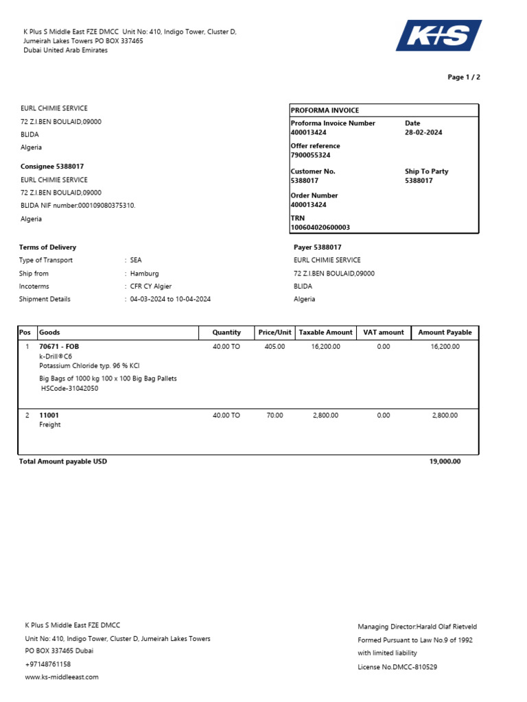 Pi | PDF | United Arab Emirates | Freight Transport