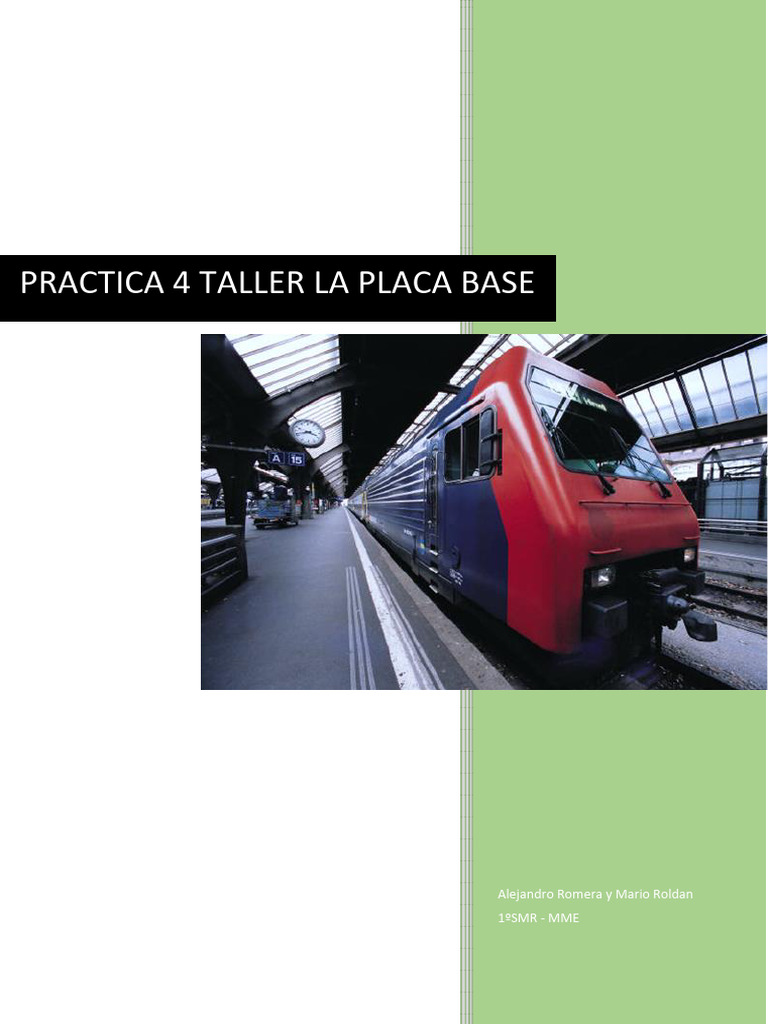 Practica 4 Taller La Placa Base | PDF