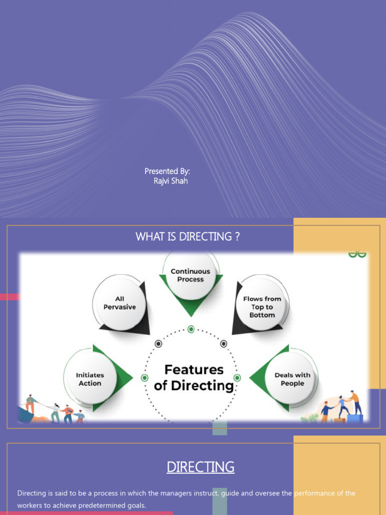 U 3 Directing | PDF | Motivational | Motivation
