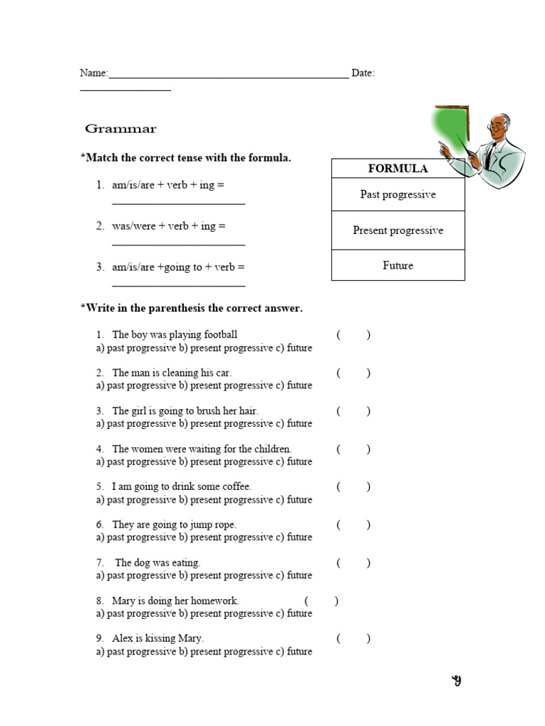 past-progressive-present-progressive-and-future-go-tests_44861 | PDF ...