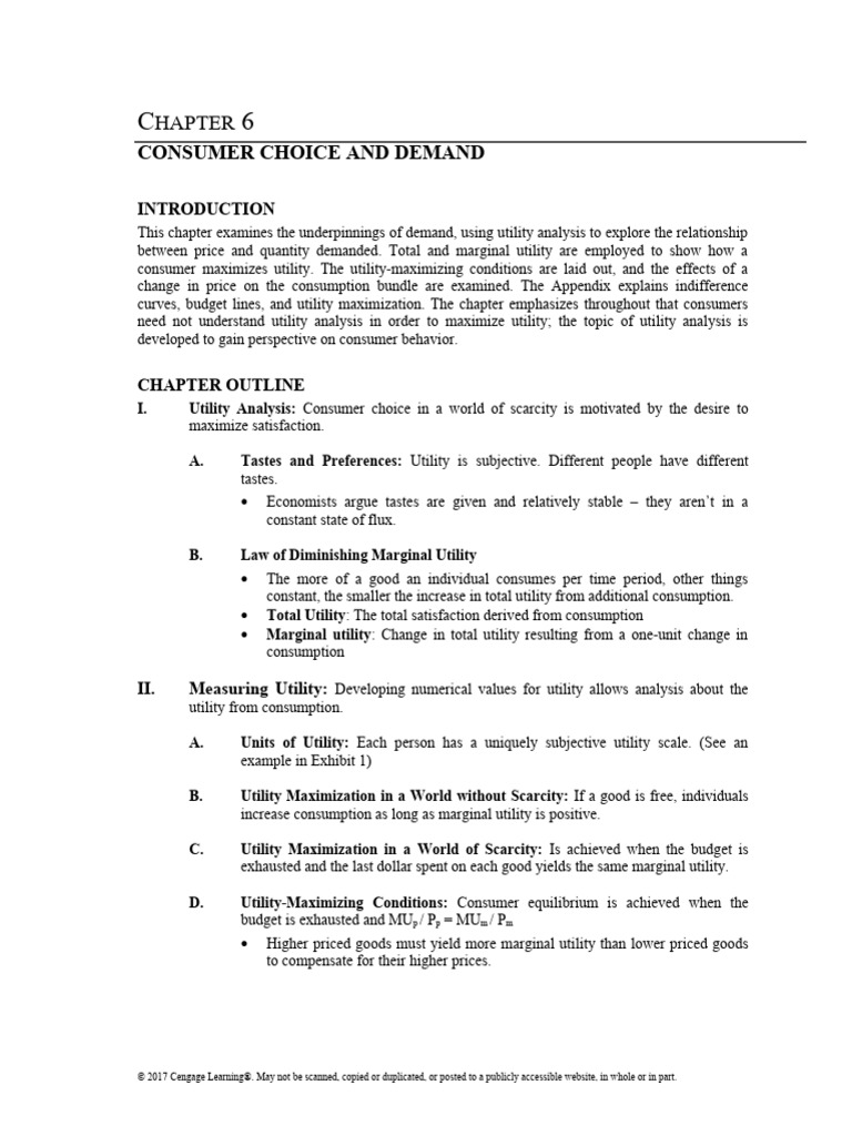 Mce10e Ch06 Im 11e | PDF | Utility | Demand