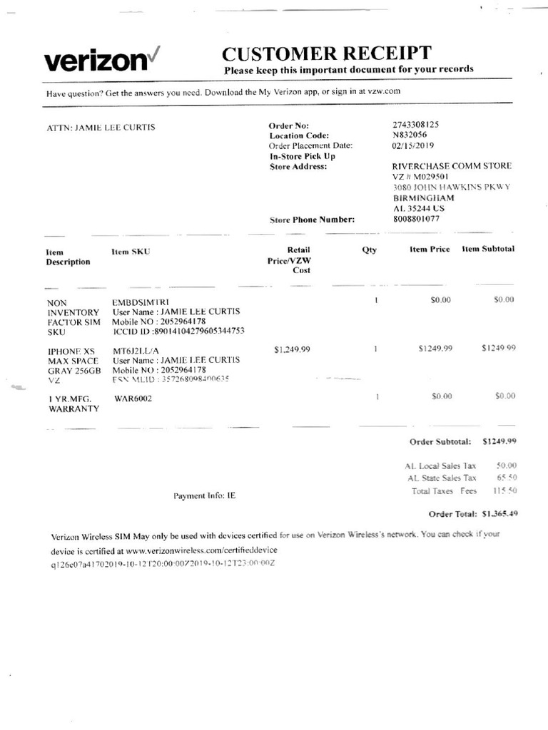 Receipt - 2022 11 07 19 37 | PDF