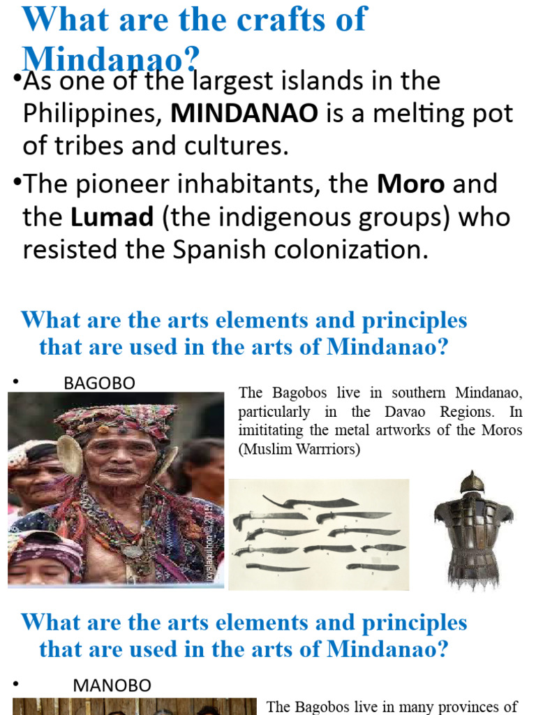 Mindanao's Indigenous Arts and Crafts | PDF | Mindanao