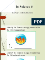 Energy Forms and Conversions Worksheet | PDF | Heat | Energy Technology