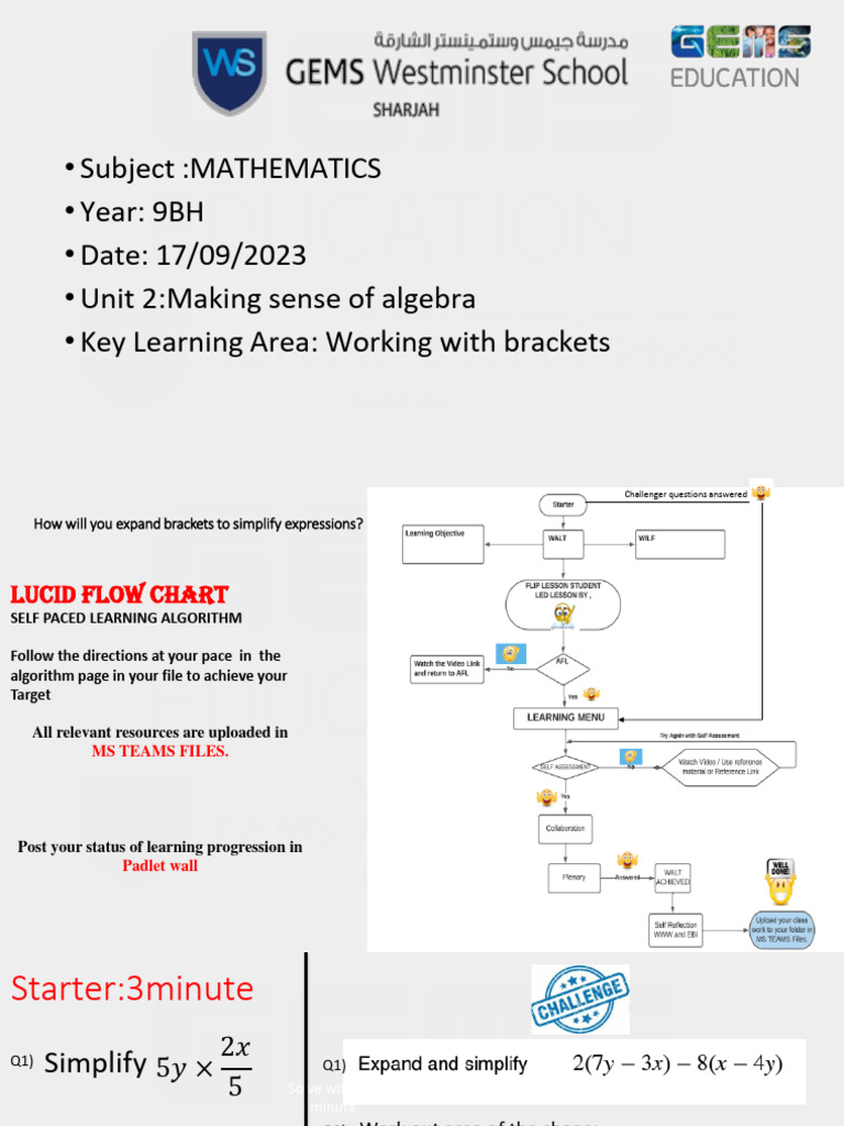 Year 9 Making Sense of Algebra Day 4... | PDF | Educational Assessment ...
