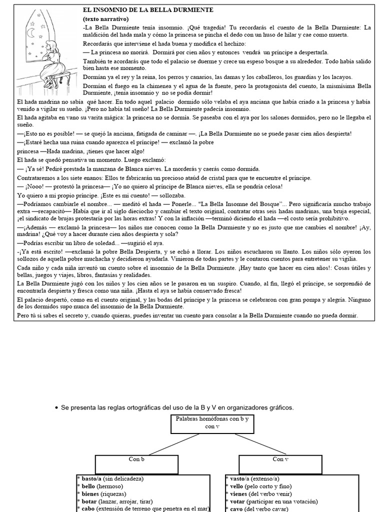 El Insomnio de La Bella Durmiente | PDF | Bella Durmiente | Criaturas ...