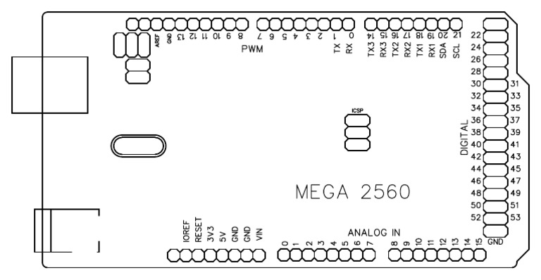 Shield Layout For Arduino Mega 2560 2024-04-20 | PDF