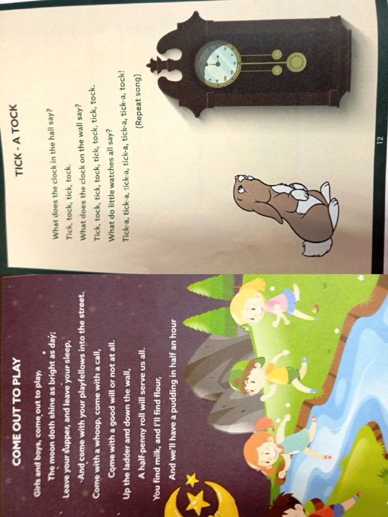 Come Out To pLAY Poem | PDF