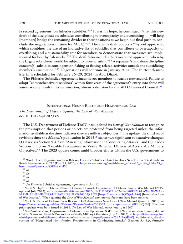 the-department-of-defense-updates-the-law-of-war-manual | PDF ...